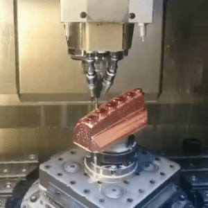 Custom CNC Machining Copper Parts - DDPROTOTYPE